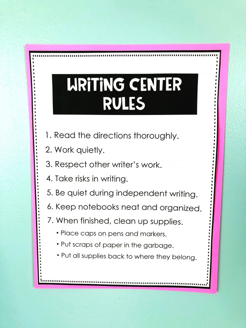 5 Essential Things Every Writing Center Needs - Rockin Resources