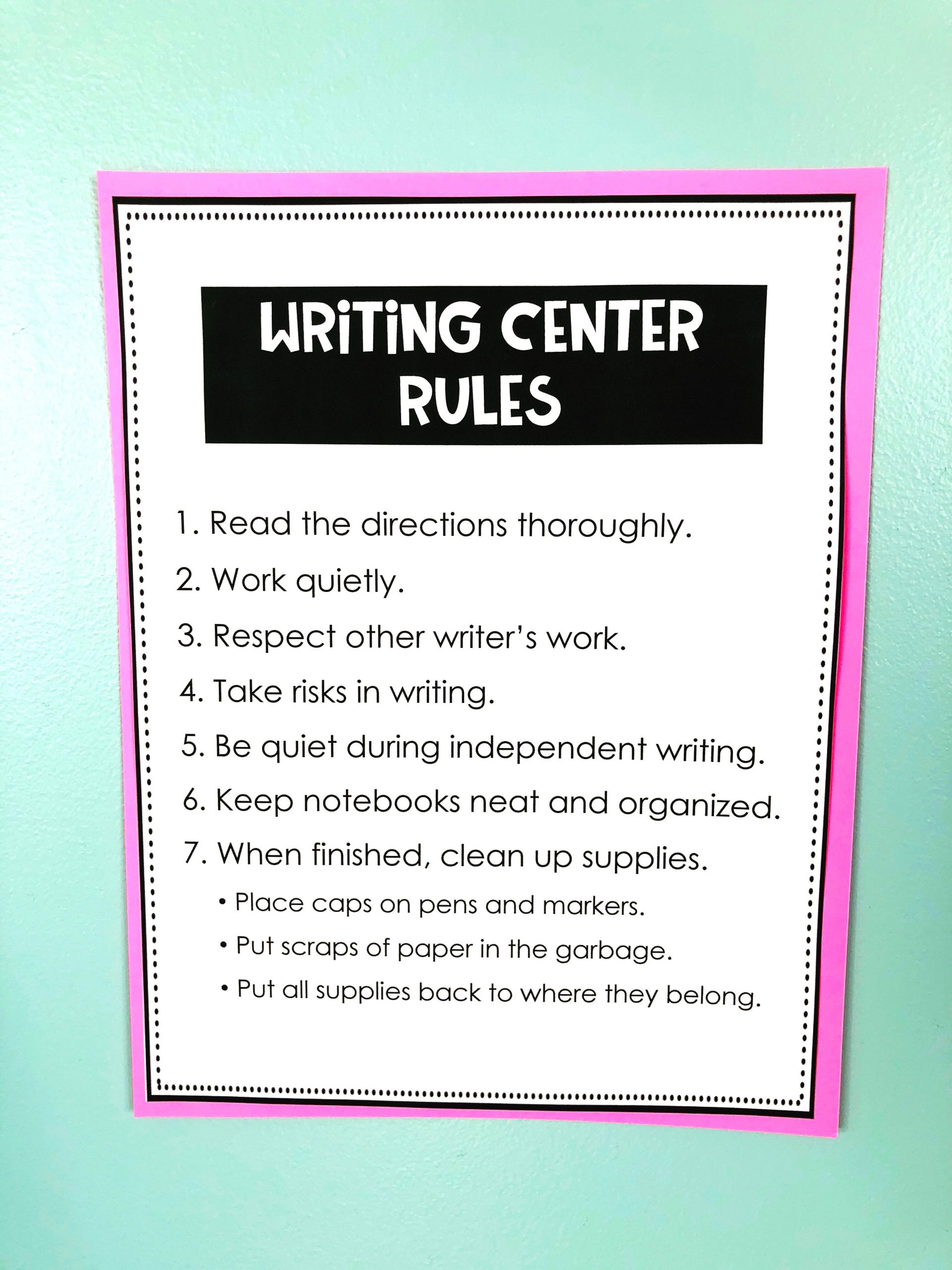 5 Essential Things Every Writing Center Needs - Rockin Resources