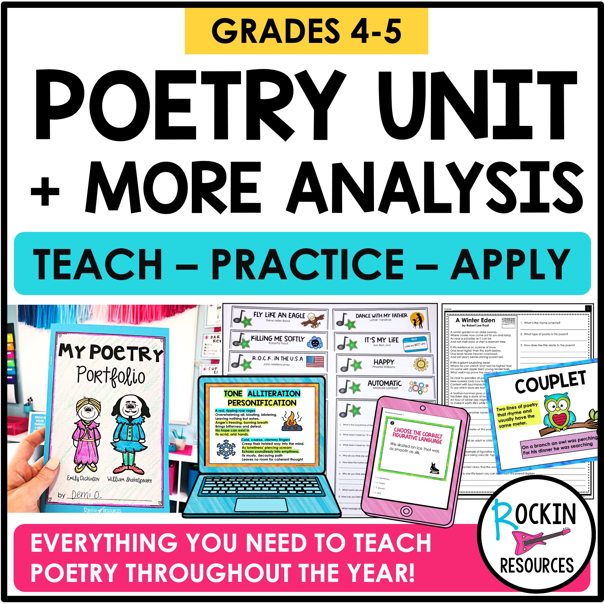 Poetry Portfolio - Poetry Booklet, Poetry Writing, Poems, Types of ...