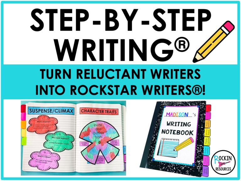Step-by-Step Writing® Program with Interactive Notebooks - Rockin Resources