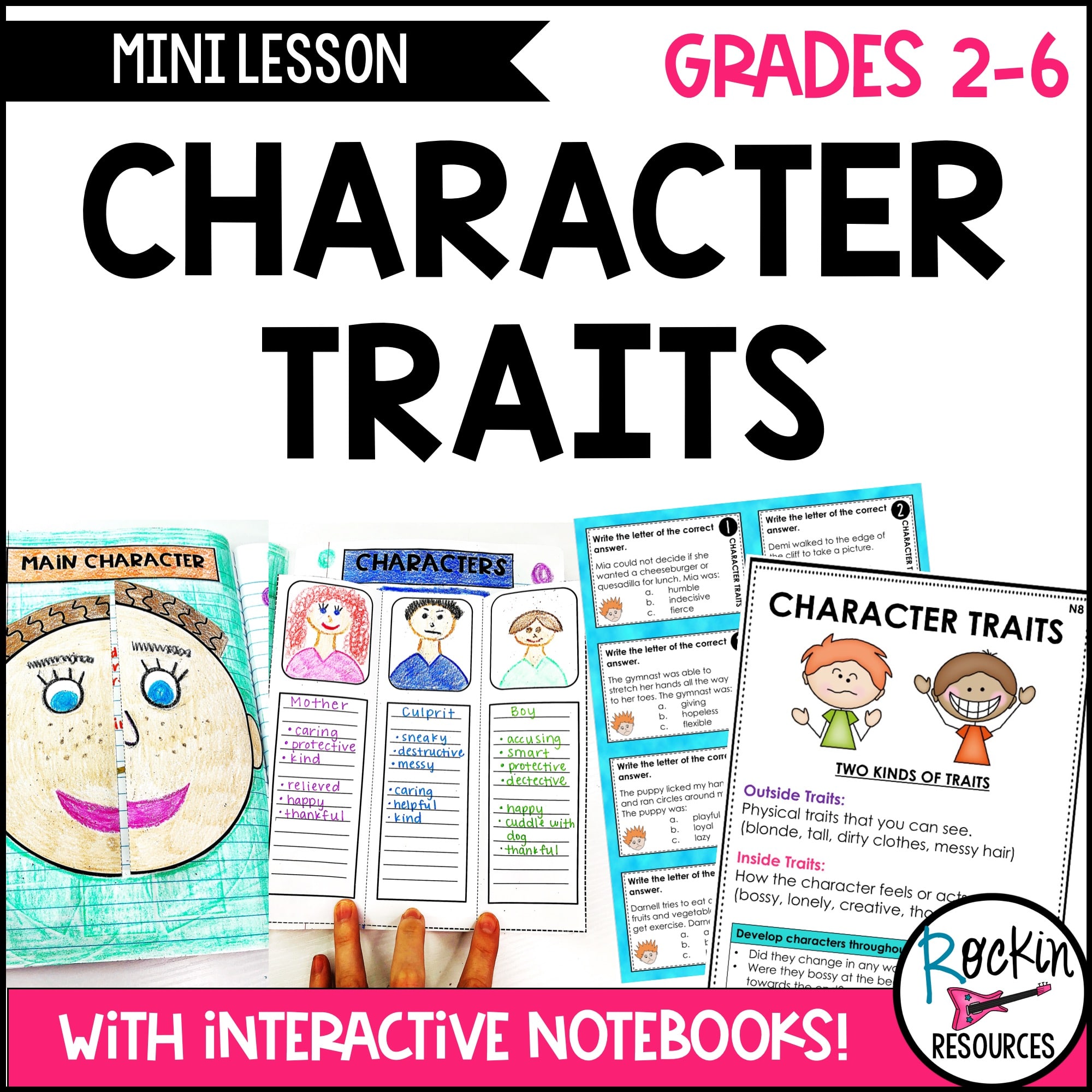 Writing Mini Lesson 19 Developing Characters In A Narrative Essay