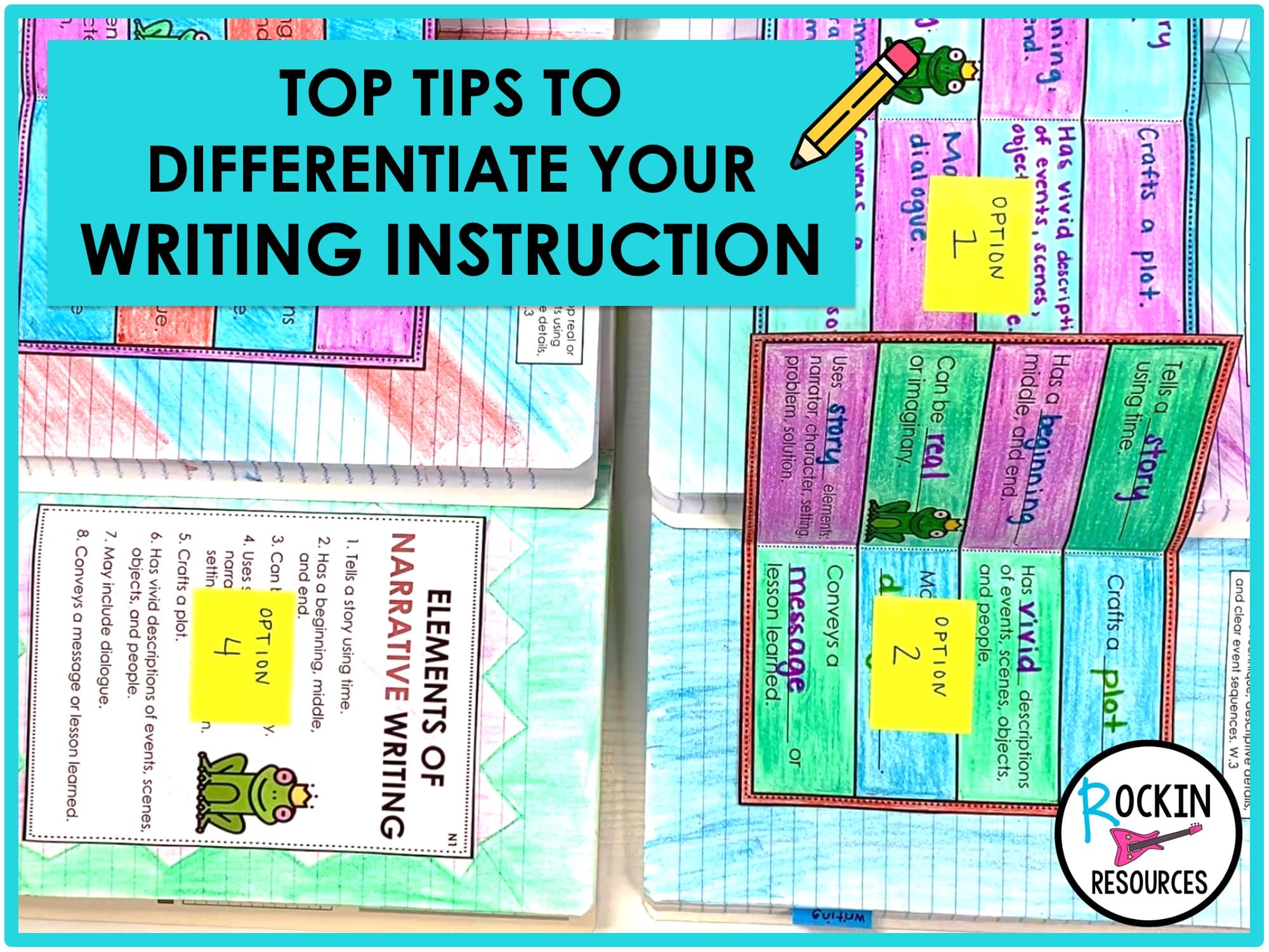 TOP TIPS TO DIFFERENTIATE YOUR WRITING INSTRUCTION - Rockin Resources