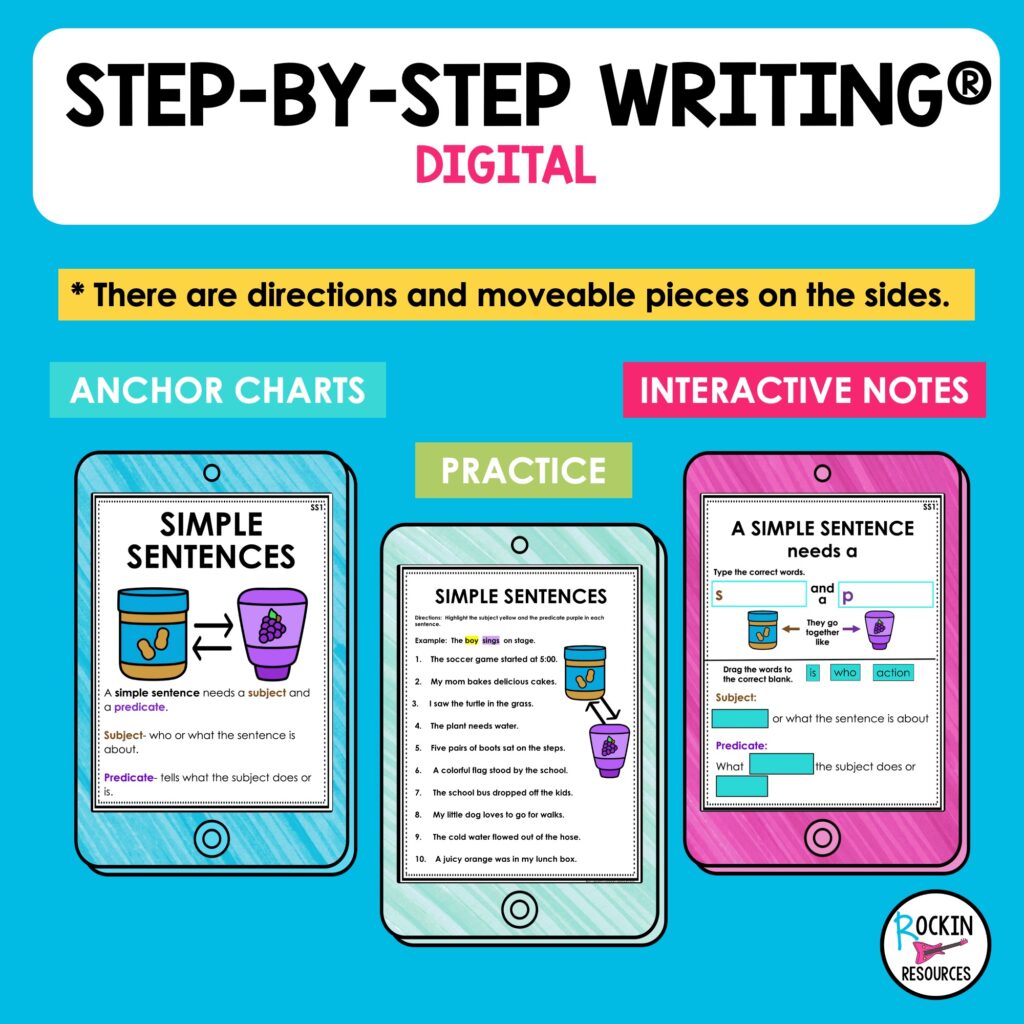 PRIMARY INTERACTIVE STEP-BY-STEP® WRITING PROGRAM ULTIMATE BUNDLE ...